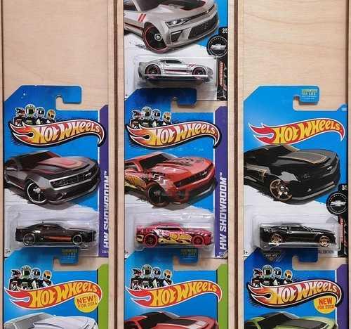 Hot wheels коллекция chevrolet camaro