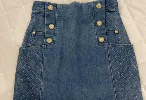 Юбка джинсовая balmain XS/S