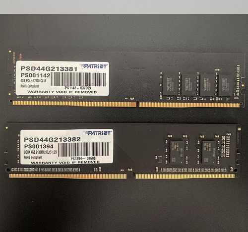 Оперативная память ddr4 8gb