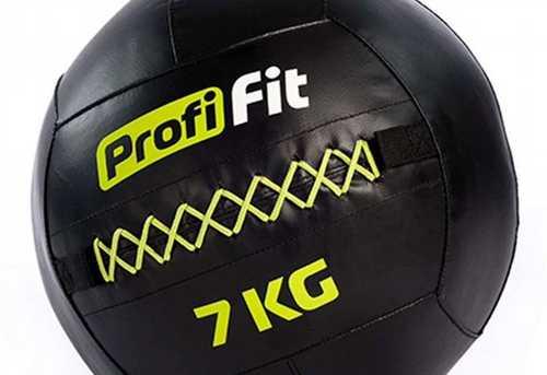 Медицинбол набивной (Wallball) profi-FIT, 7 кг