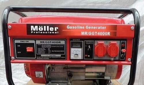 Бензиновый генератор (220v Moller 3.5 кВт