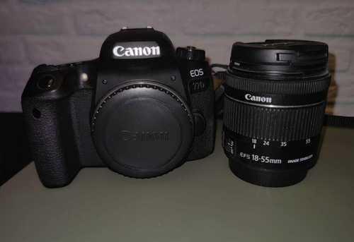Canon EOS 77D + 18-55 kit
