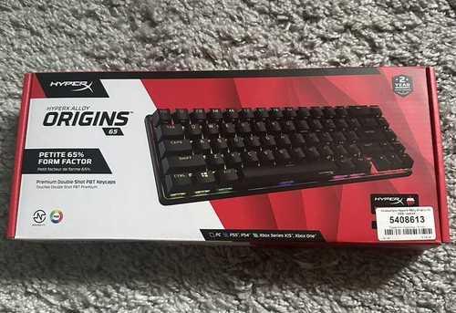 Клавиатура проводная HyperX Alloy Origins 65