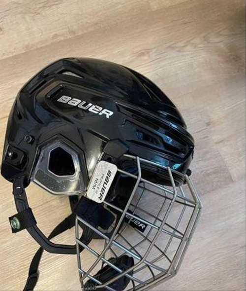 Шлем хоккейный Bauer Reakt 150 Combo M черный