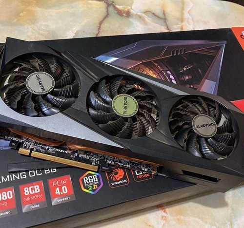 Видеокарта gigabyte RX 6600 XT gaming OC 8gb