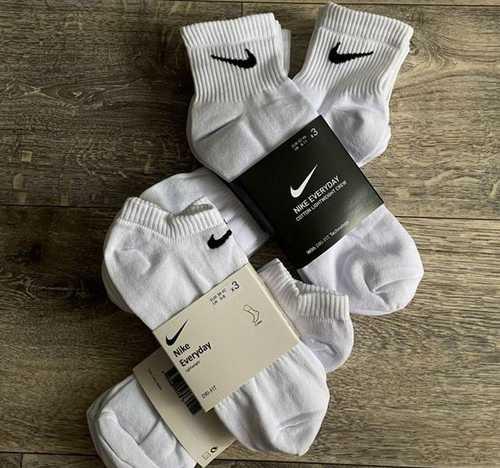 Носки Nike Everyday короткие и средние