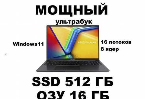 16 потоков ноутбук Asus VivoBook 16 M1605YA-MB341