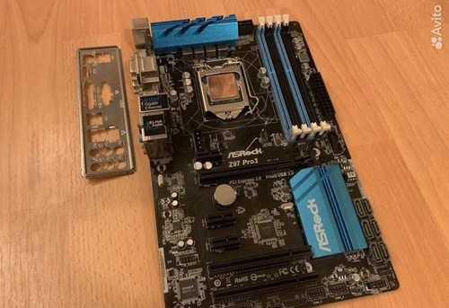 Материнская плата lga 1150 z97