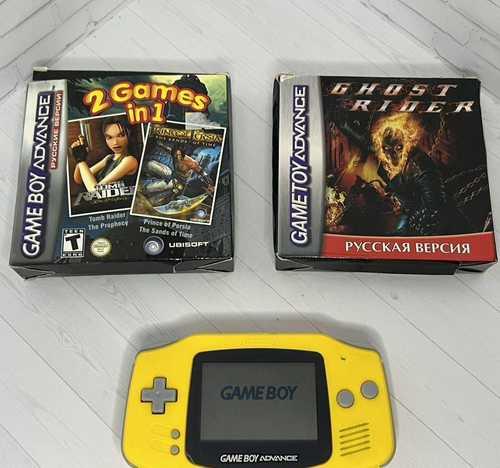 Новый Game Boy Advance   картриджи