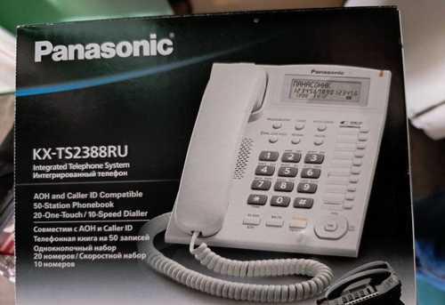 Телефон новый Panasonic kx-ts2388ru