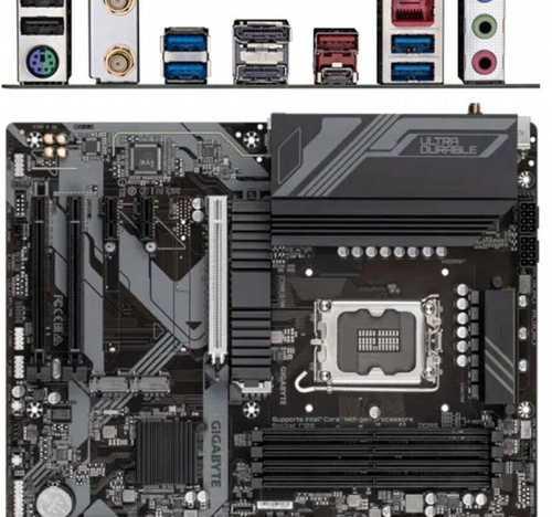 Материнская плата Gigabyte Z790 D AX Z790 Socket-1700 4xDDR5, 4xsata3, raid, 3хM.2, #397855