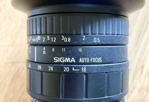 Sigma 18-35mm, F/3,5-4,5D MF Aspherical