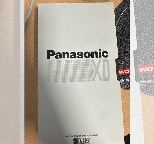 Кассета Svhs и vhs Panasonic XD