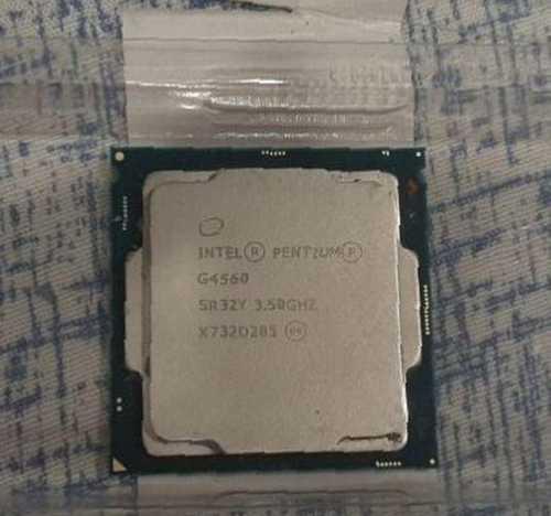 Процессор Intel Pentium g4560