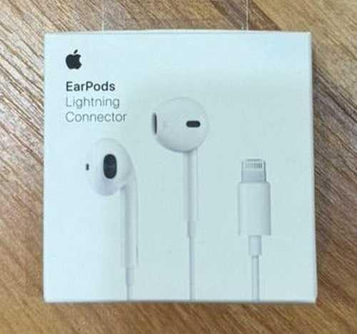 Наушники apple earpods lightning новые