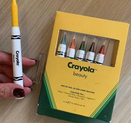 Карандаши для лица и губ crayola beauty