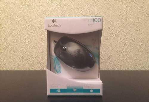 Мышь Logitech M100 Black