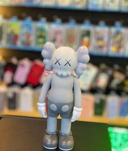 Kaws 20см Серый, Игрушка Кавс