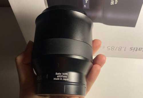 Объектив carl zeiss batis 1.8 85mm новый