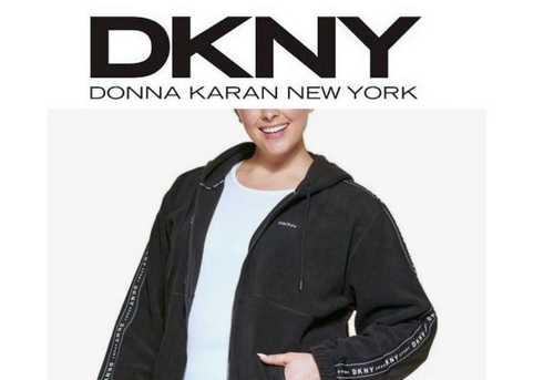 Толстовка dkny на молнии флис 2X, 3X США