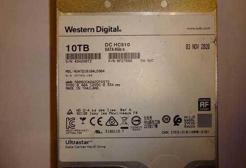 Жесткий диск WD DC HC510 на запчасти