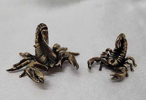 Статуэтка Скорпион, бронза, 2 вида