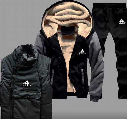 Тройка Adidas теплая