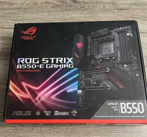 Материнская плата Asus ROG Strix B550-e gaming wif