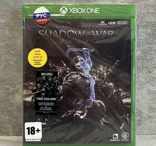 Middle-Earth: Shadow of War - новый (Xbox)