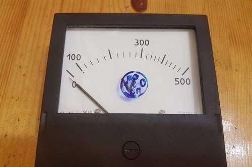 Вольтметр Э365-1, 500в