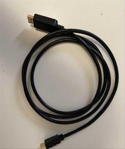 Кабель displayport to hdmi 1.8 м