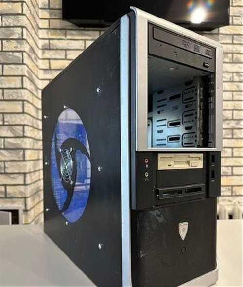 Компьютерный корпус Xtyling ATX Black-Silver