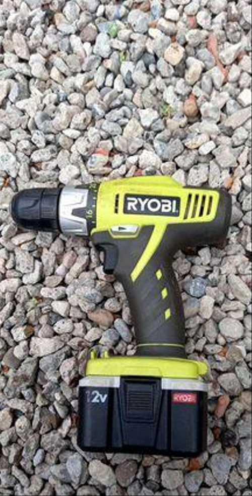 Аккумуляторная дрель-шуруповерт ryobi