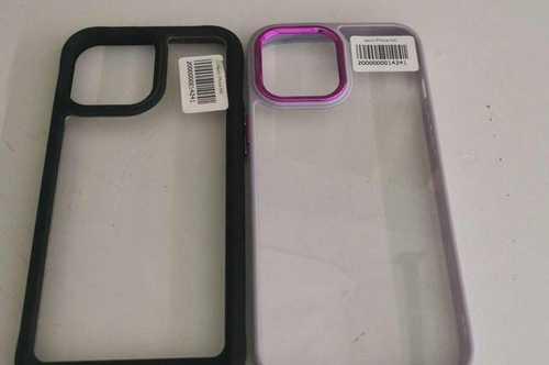 Прозрачный противоударный чеxол iPhone 12 pro max