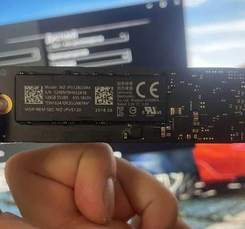 Ssd m2 128gb samsung