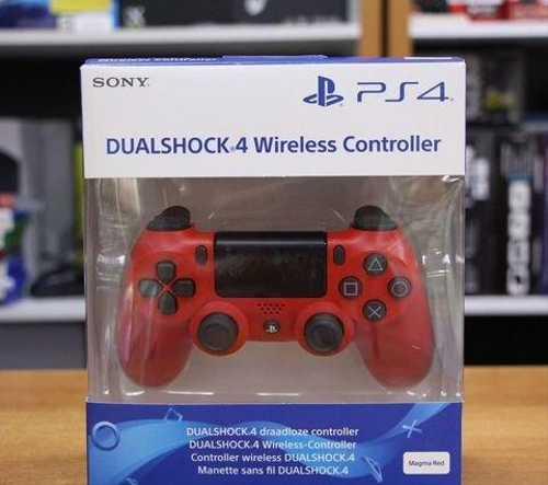 Геймпад Sony Playstation PS4 DualShock 4 v2 Magma