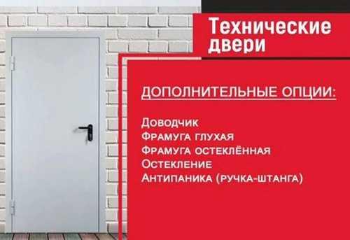 Дверь входная техническая от производителя