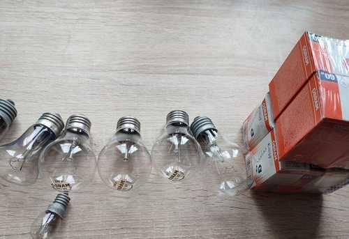 Лампы накаливания osram и др. (60W, 40W)