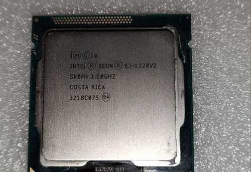 Процессор intel xeon E3-1220 v2
