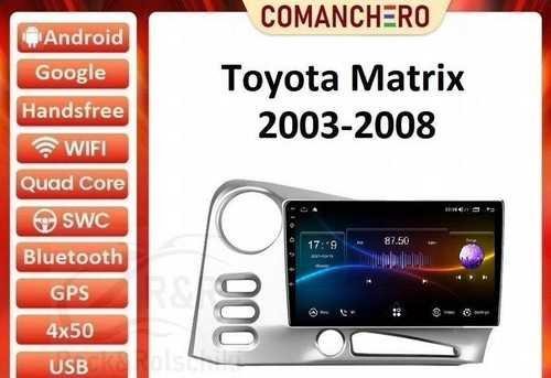 Магнитола Toyota Matrix 2003-2008 Android