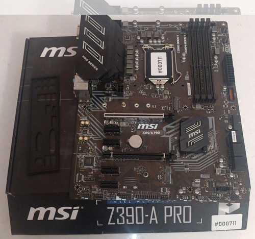 MSI Z390-A PRO LGA1151 V2