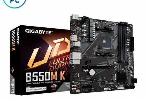 Материнская плата AM4 gigabyte B550M K