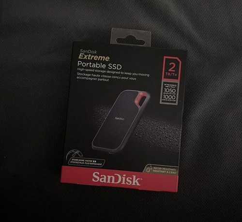 Sandisk extreme portable SSD 2TB
