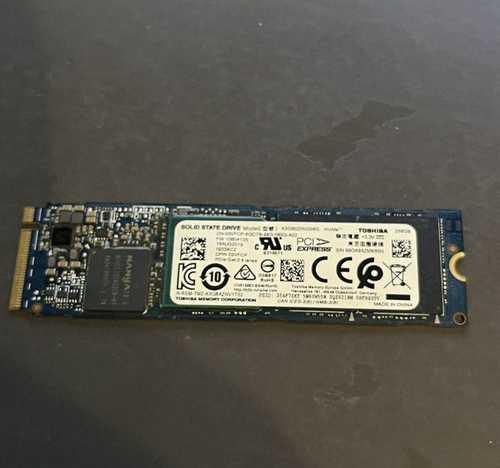 Ssd m2 nvme 256gb toshiba