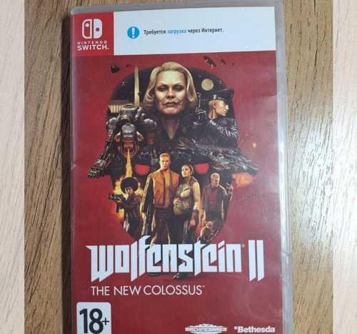 Wolfenstein 2 The new colossus Nintendo Switch