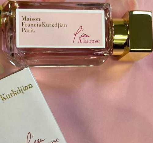 Maison francis kurkdjian L'EAU À LA rose