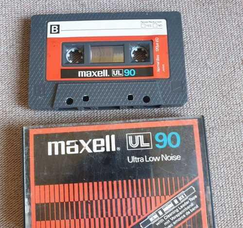 Аудиокассета maxell UL 90