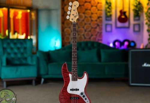 Fender Hybrid II Jazz Bass RW Q Red Beryl