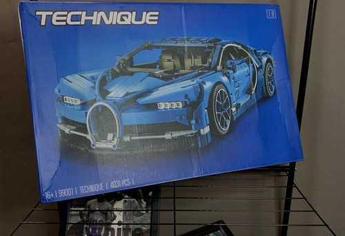 Конструктор Bugatti chiron lego 4031 деталь