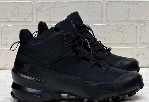 Кроссовки зимние Salomon Gore Tex термо Black